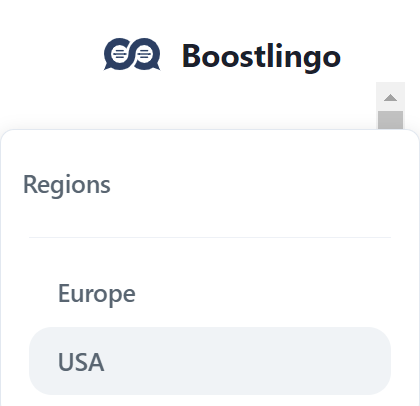 Enable your Boostlingo Events Account on a New Region – BoostEvents